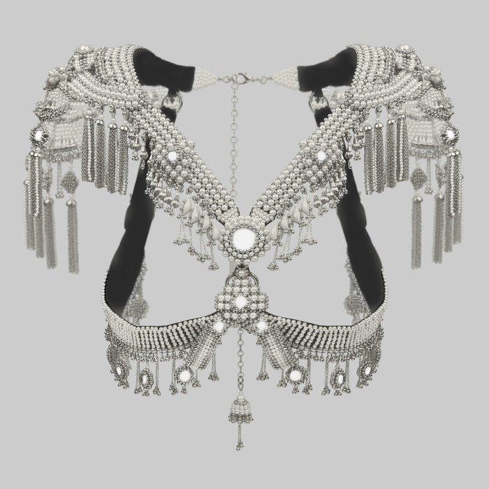 OBJECT AND DAWN - HERA MODULAR HARNESS, IN PEARL – Springsioux